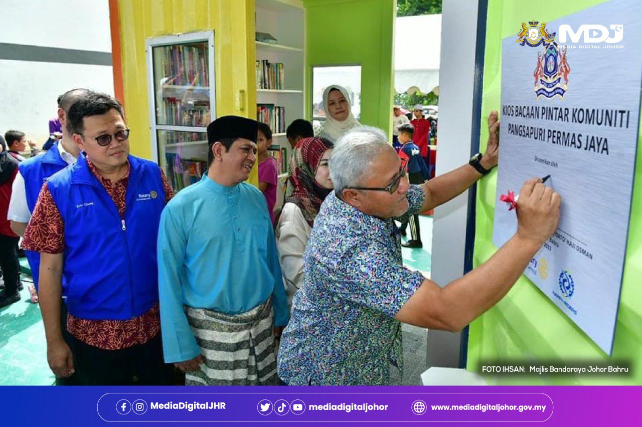 MBJB IMPLEMENTASI KIOSK BACAAN KOMUNITI - MEDIA DIGITAL JOHOR