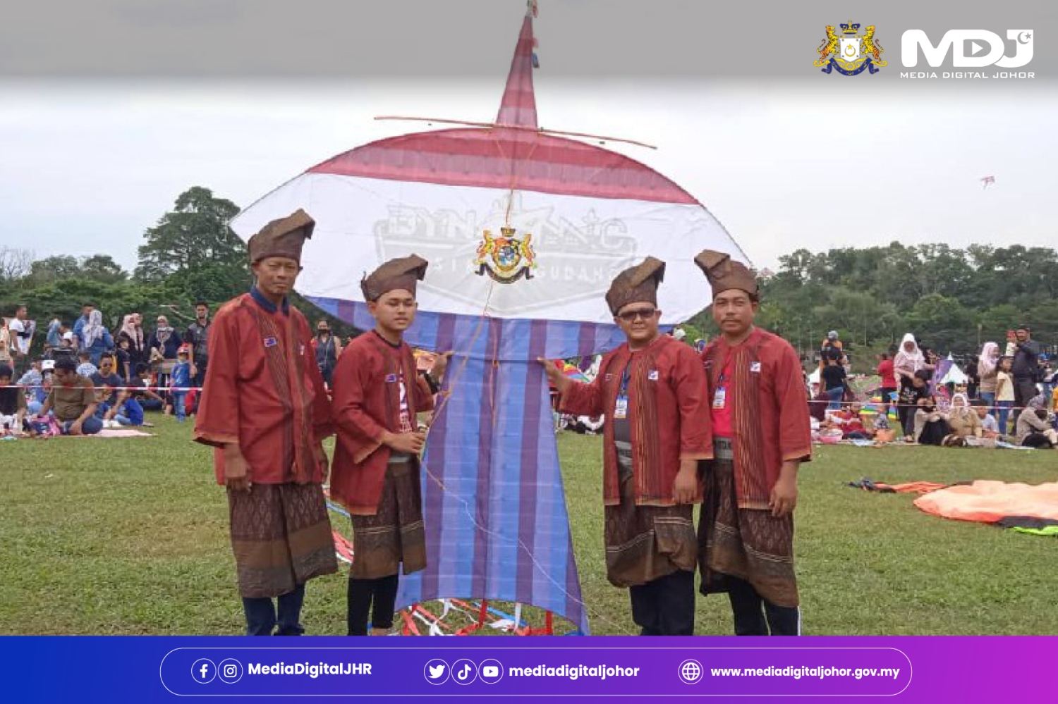 WAU MERAK TENUNAN ANAK JOHOR RAIH MBOR - MEDIA DIGITAL JOHOR