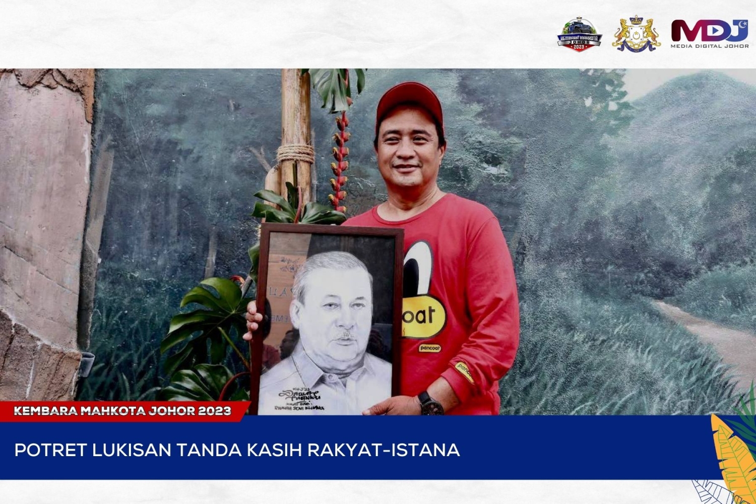 POTRET LUKISAN TANDA KASIH RAKYAT-ISTANA - MEDIA DIGITAL JOHOR